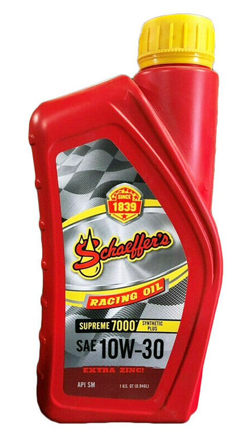Schaeffer's SAE 10W-30 Oil Supreme 7000 Racing Oil #709 | JLFabrication