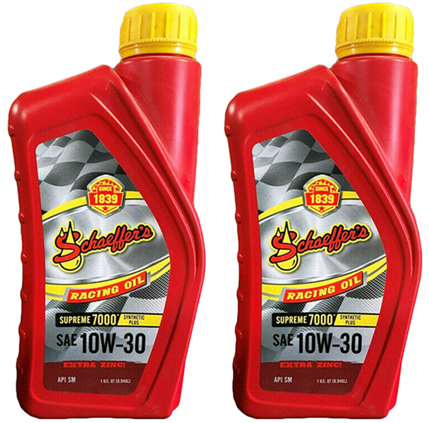 Schaeffer's SAE 10W-30 Oil Supreme 7000 Racing Oil #709 | JLFabrication