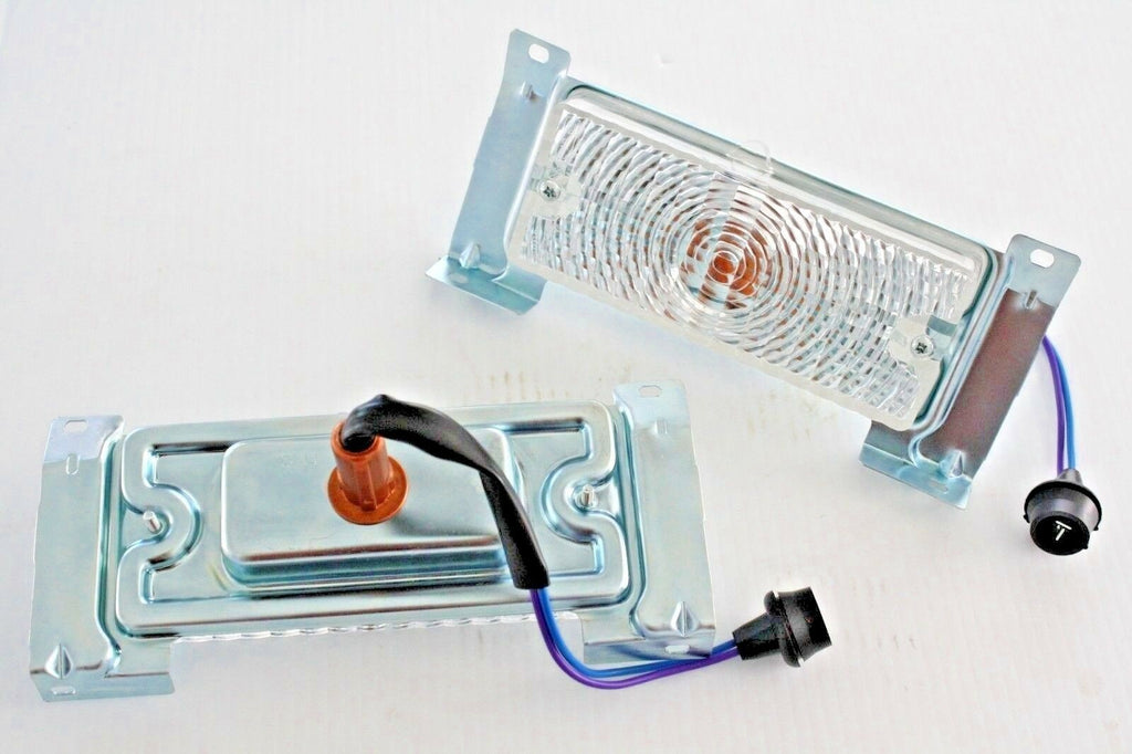 69-70 Chevy C10 Truck Front LH/RH Grille Turn Signal Light Parking Lam ...