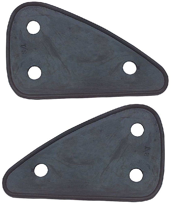 60-66 Chevy/GMC C10 Truck LH & RH Side View Door Mirror Arm Rubber Gas ...