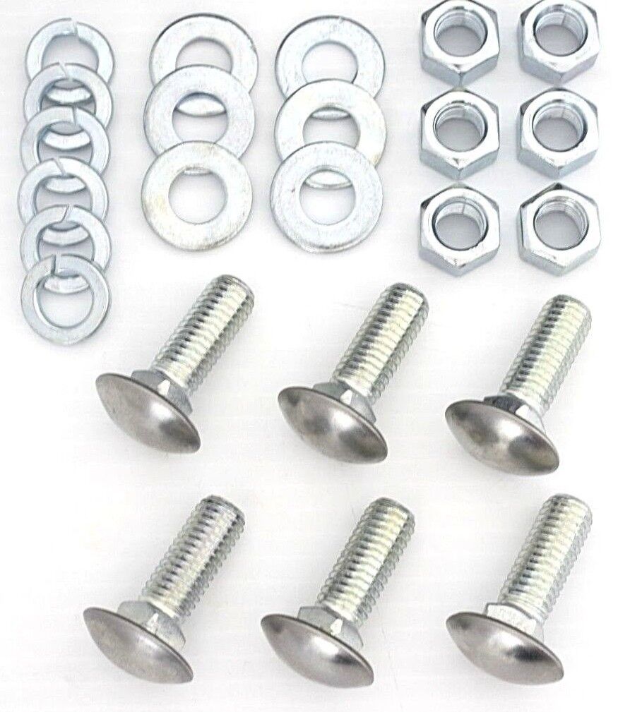 47-87 Chevy/GMC C10 Truck Low Dome Polished Stainless Rear Bumper Bolt ...