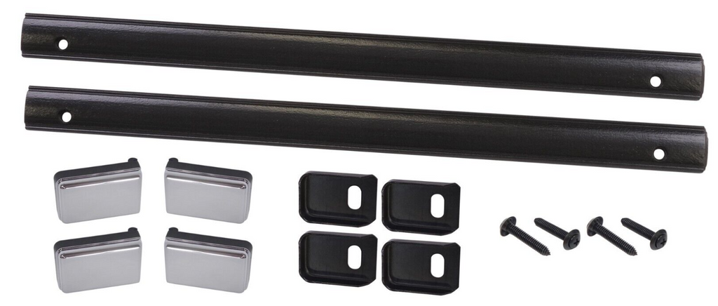 81-87 Chevy/GMC C10 Truck Black Inside Door Pull Strap Handles with Co ...