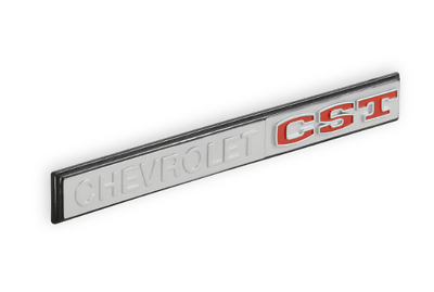 69-72 Chevy C10 Truck Glove Box "CHEVROLET CST" Emblem | JLFabrication