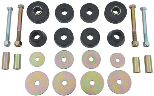 60-66 Chevy/GMC C10 Truck Rubber Cab Mount Bushing Kit 1/2 Ton ...