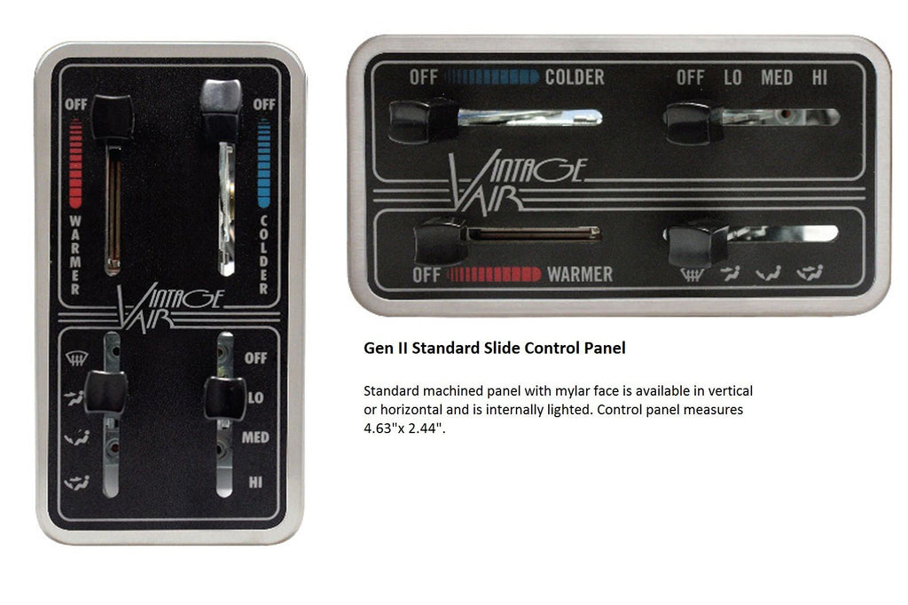 Universal Street / Hot Rod Vintage Air Gen II Mini Complete A/C Kit He ...