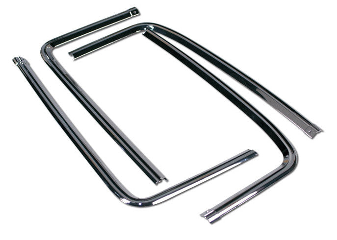 67-72 Chevy/GMC C/10 Truck Interior Headliner Chrome Trim Kit ...