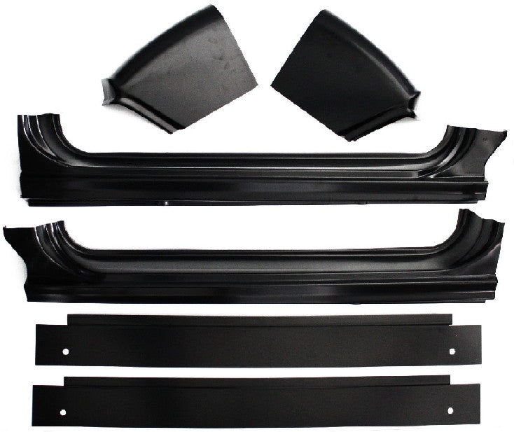 60-66 Chevy C10 Truck Cab Corners, Inner & Outer Rocker Panels 6PC Kit ...